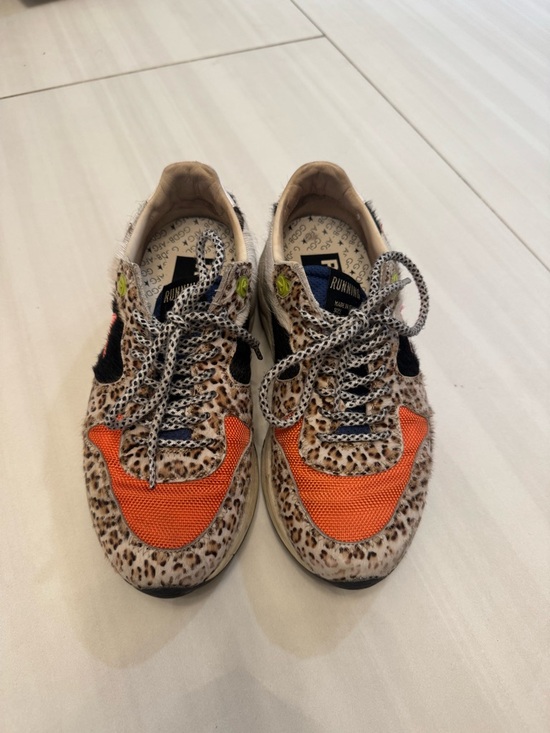 Golden Goose | Shoes | Rare Golden Goose Pony Hair Leopard Print ...
